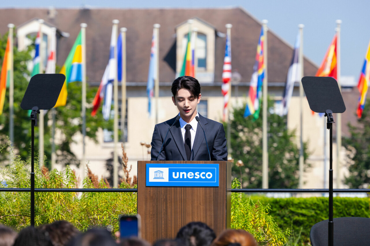 Boy band Seventeen's Joshua to represent group at joint UNESCO event