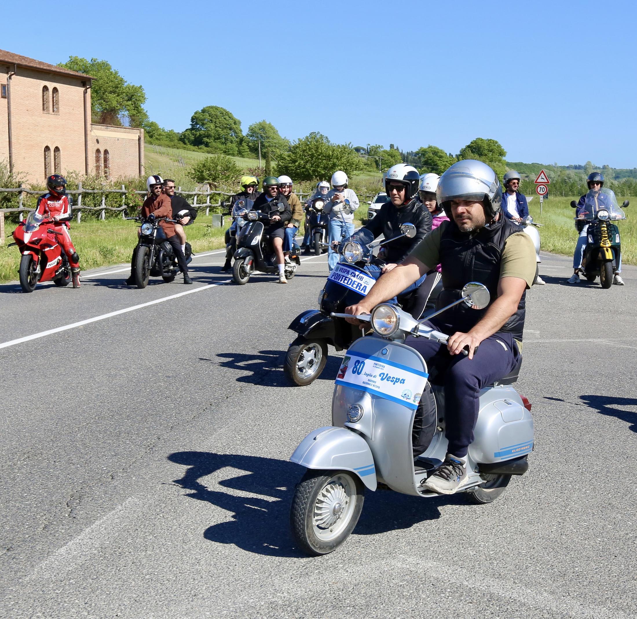 La Vespa a Roma: "Festa più grande della storia"