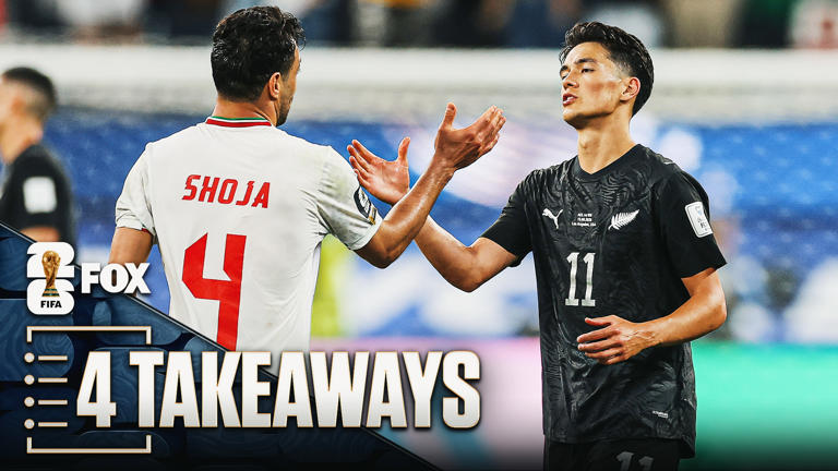 4 takeaways from Iran and New Zealand's pulsating draw at World Cup
