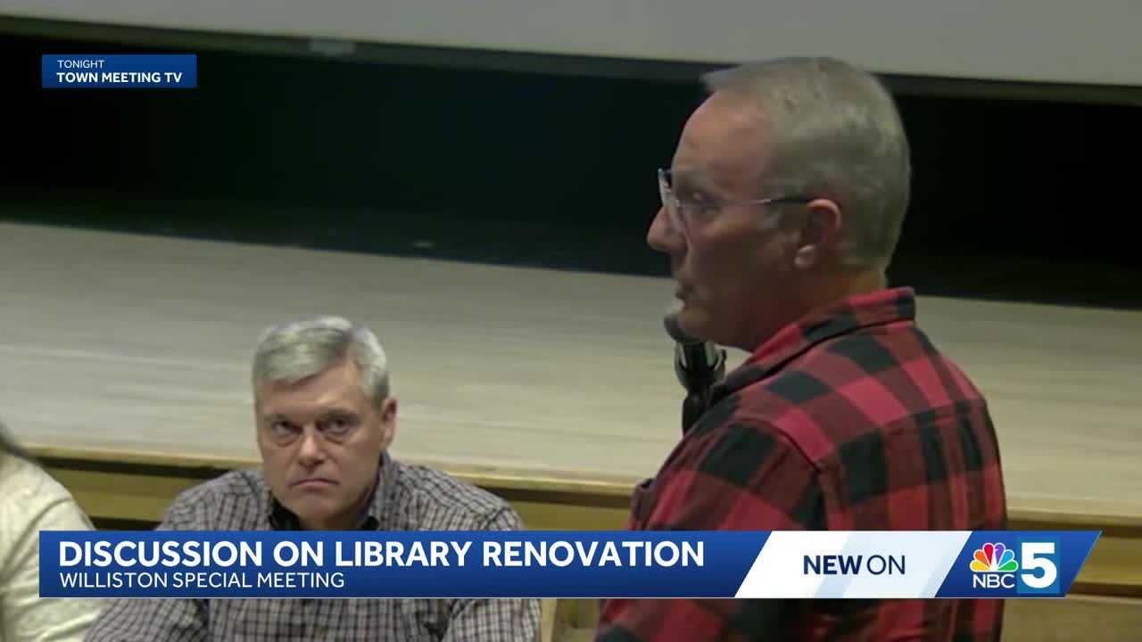 Williston residents debate new renovations timeline
