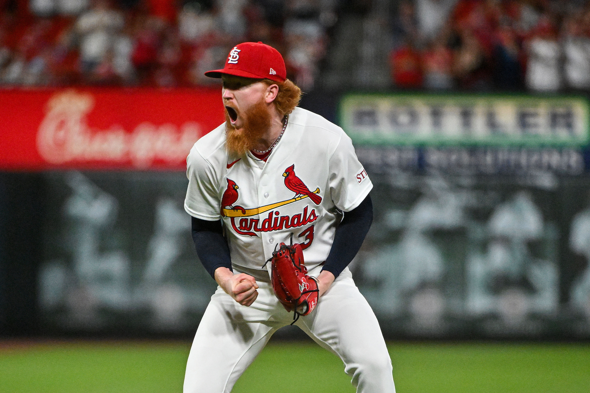 Cardinals' Dustin May hits milestones in complete-game shutout win