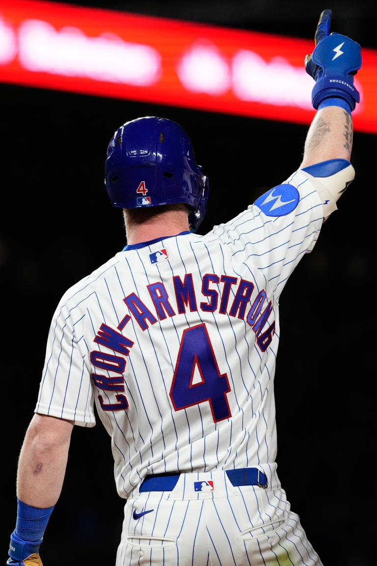 Cubs outfielder Pete Crow-Armstrong becomes 1st MLB player to hit for ...