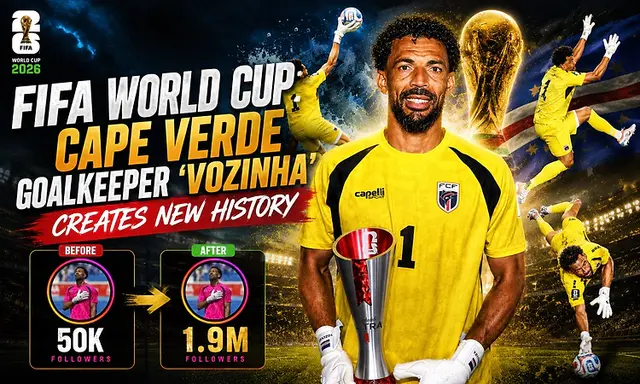 FIFA World Cup: Cape Verde goalkeeper Vozinha creates new history