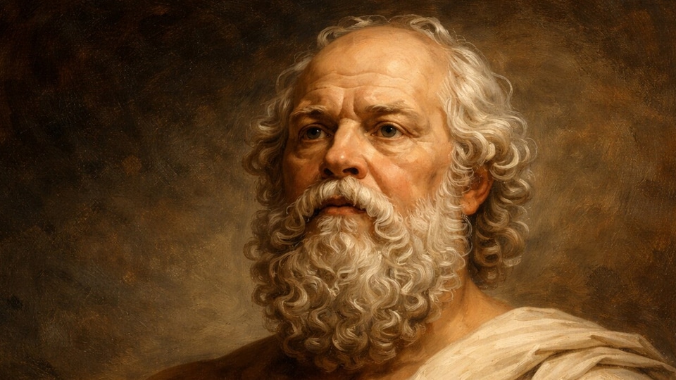 Quote of the day by Socrates on self-discovery: 'To find yourself ...