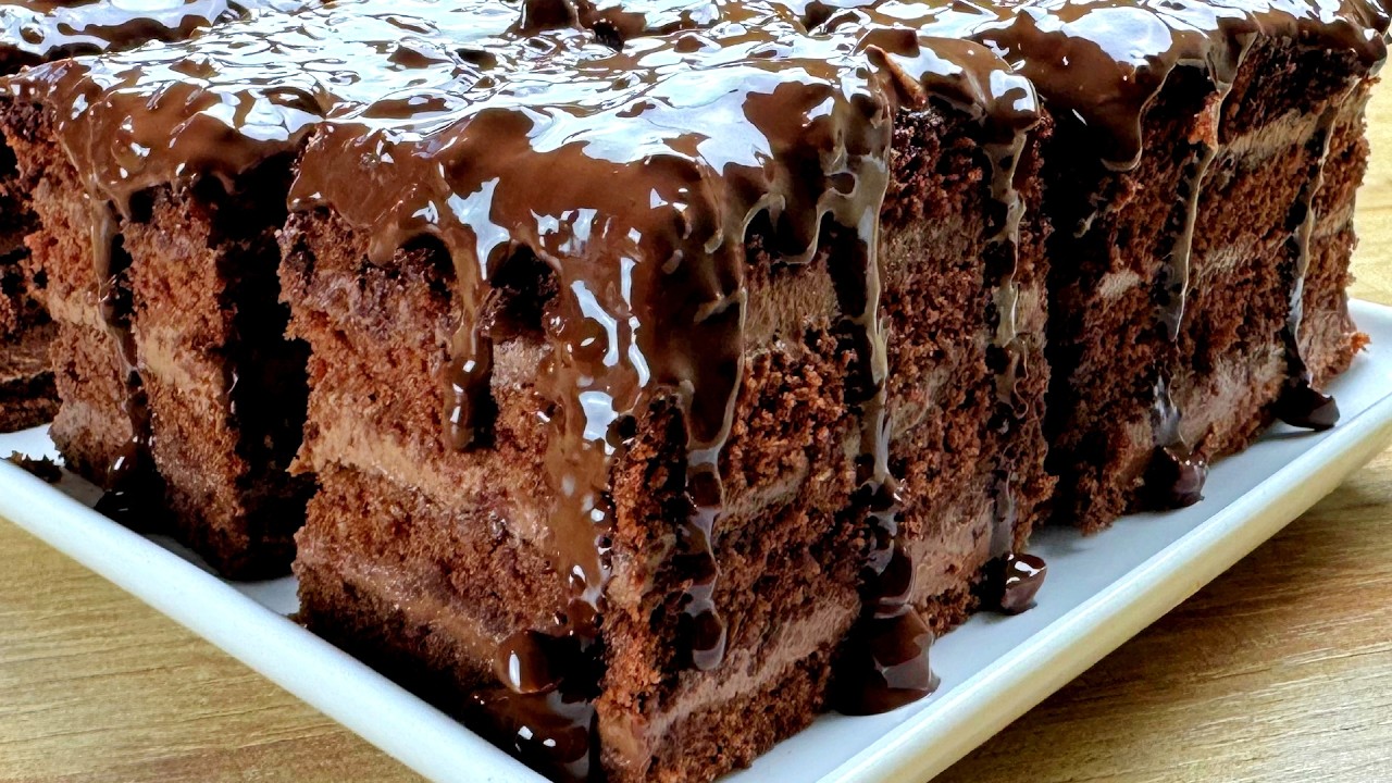 Simple chocolate cake recipe quick and delicious at home