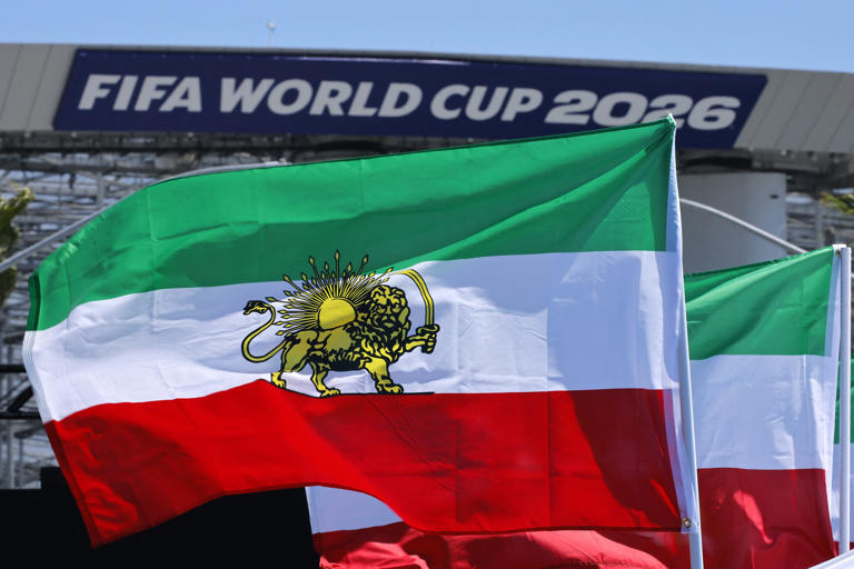 FIFA World Cup: Iran supporters turn up in numbers with banned 'Lion ...