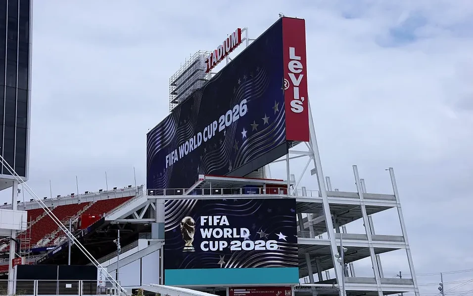 Levi’s covered logo at World Cup sparks viral buzz