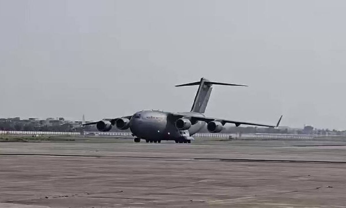 IAF airlifts question papers for NEET re-exam security | Watch viral video