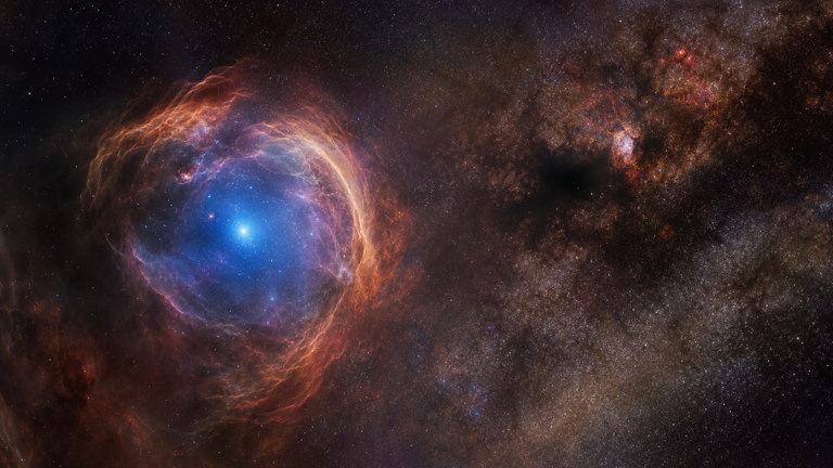 La NASA ha trovato un relitto stellare nel cuore della Via Lattea