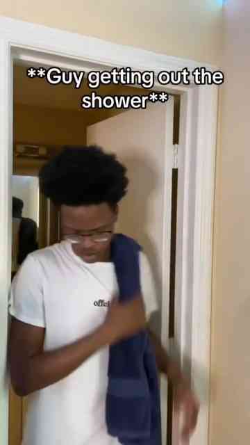 Guy getting out the shower 🤨🚿💀 instantly forgetting how cold the world ...