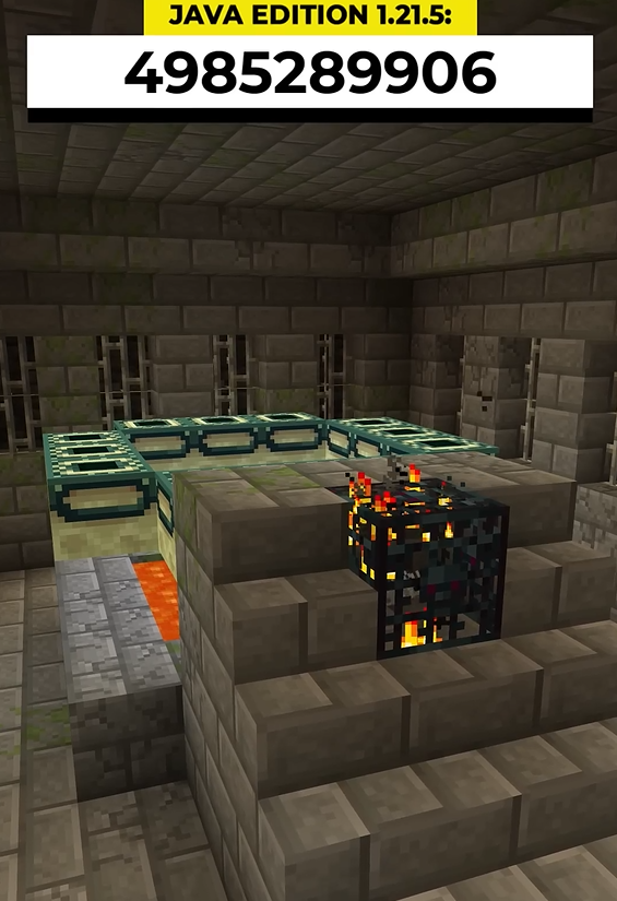 Minecraft seed with stronghold under spawn: Easy early game access