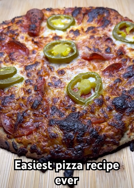Simple & healthy pizza for beginners 🍕💪🔥 high protein, easy to make ...
