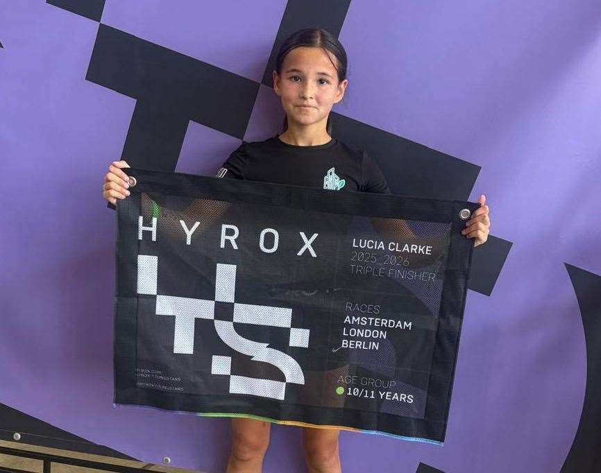 Gillingham’s Hyrox newcomer Lucia Clarke tipped to become world ...