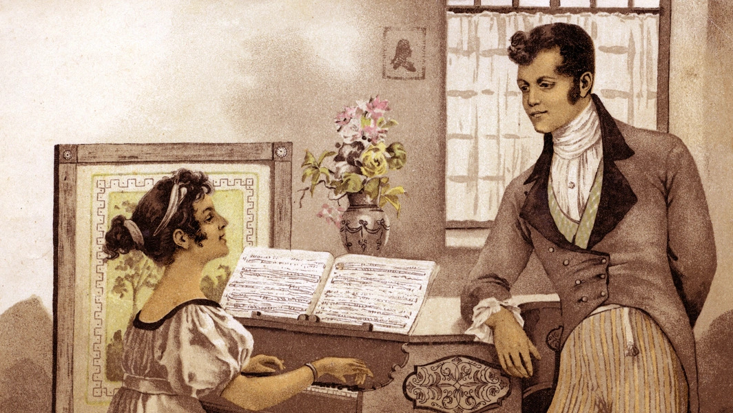 Symbolic gifts in Regency-era courtship