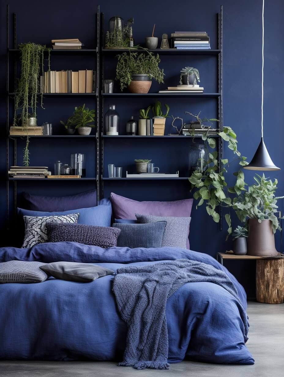 Couleur indigo : 4 bonnes manières de l’intégrer dans sa déco tendance