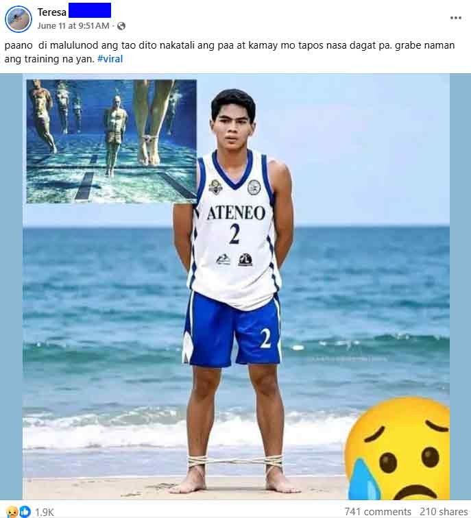 Fact check: Altered image falsely depicts Rene Baterbonia restrained