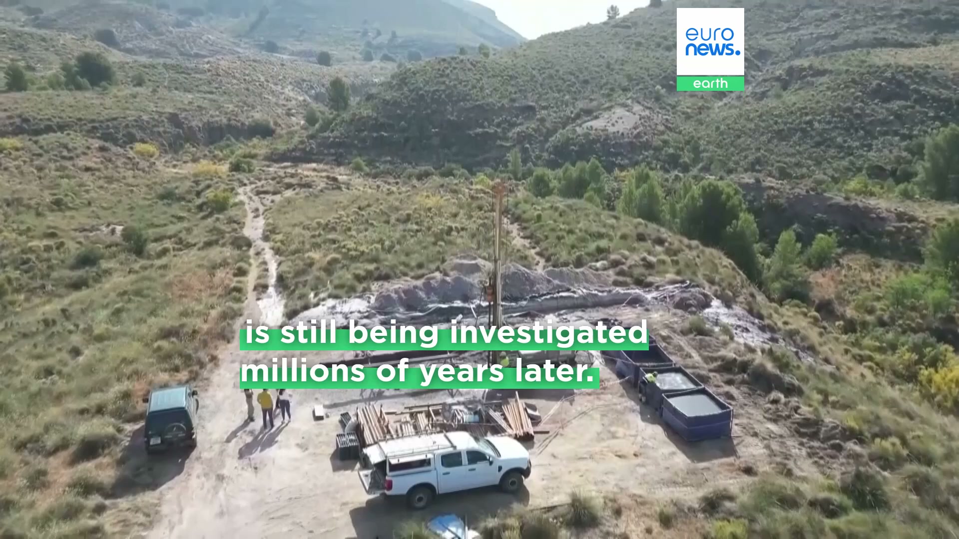 Scientists drill into Spain's only meteorite crater for clues to Mars