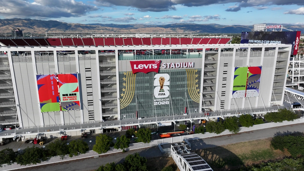 Levi’s covered logo at World Cup sparks viral buzz