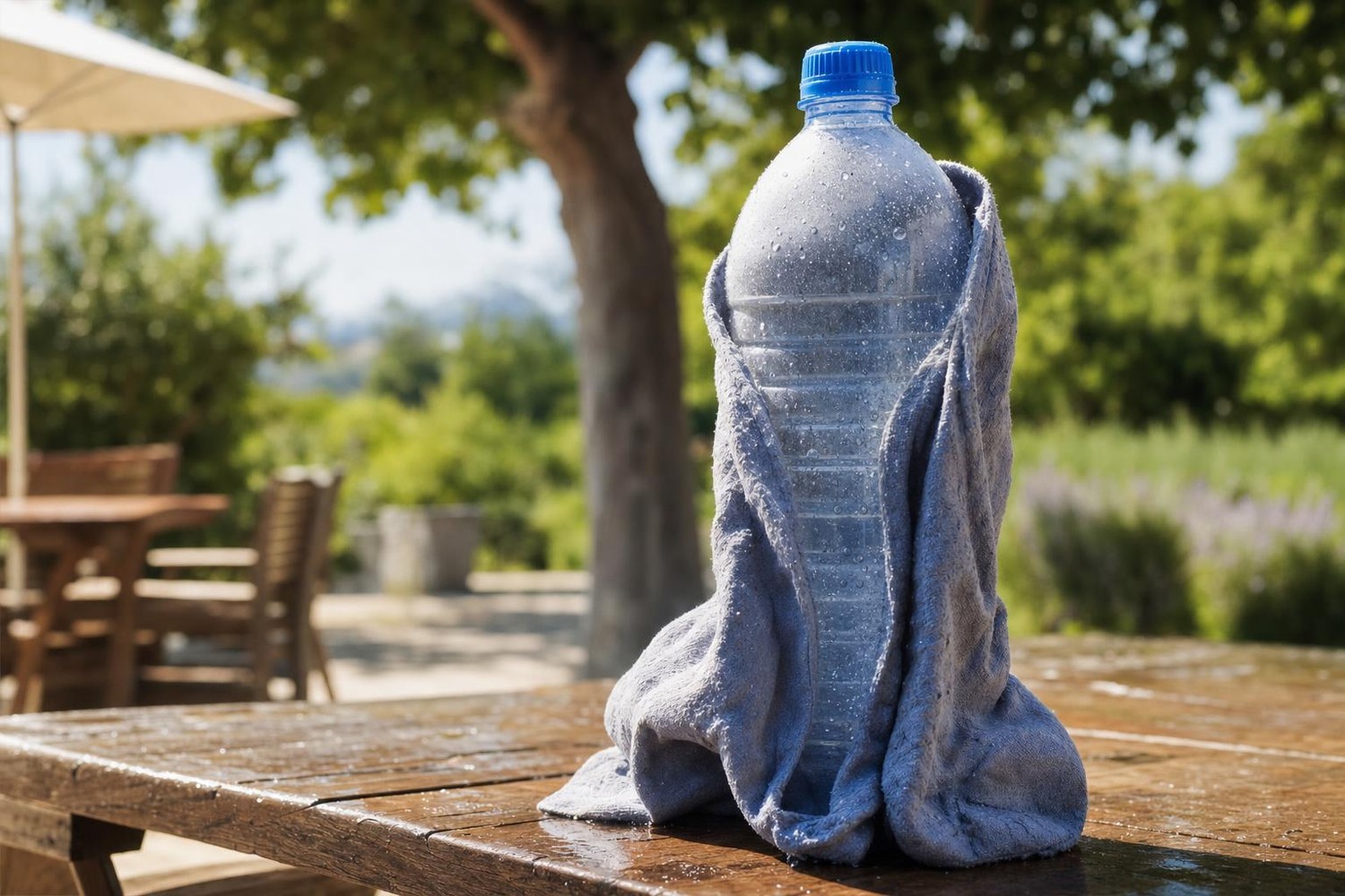 Canicule : cette technique méconnue pour rafraîchir une bouteille d’eau ...