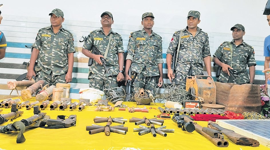 Maoist arms, explosives dump unearthed along Odisha-Chhattisgarh border ...