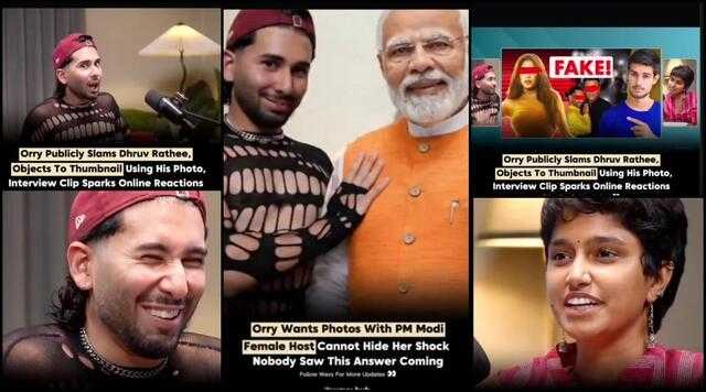 'Dhruv T**ti is anti-national': Orry slams Dhruv Rathee; manifests of ...