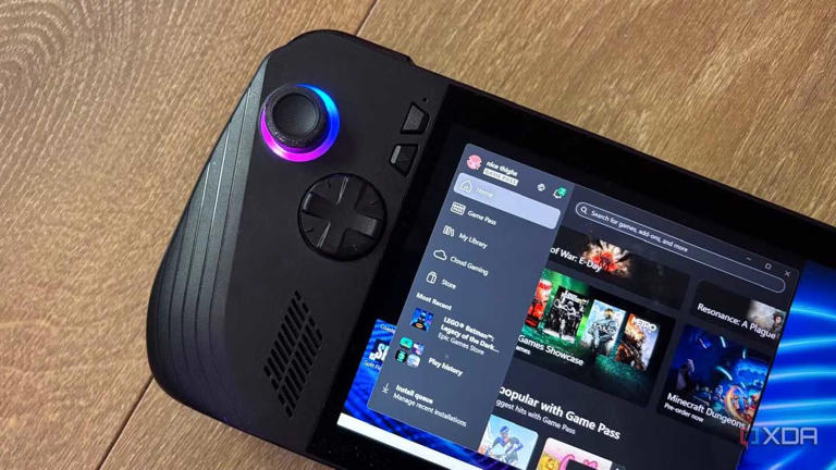 Xbox's full-screen handheld dashboard is just a Windows mask, and ...