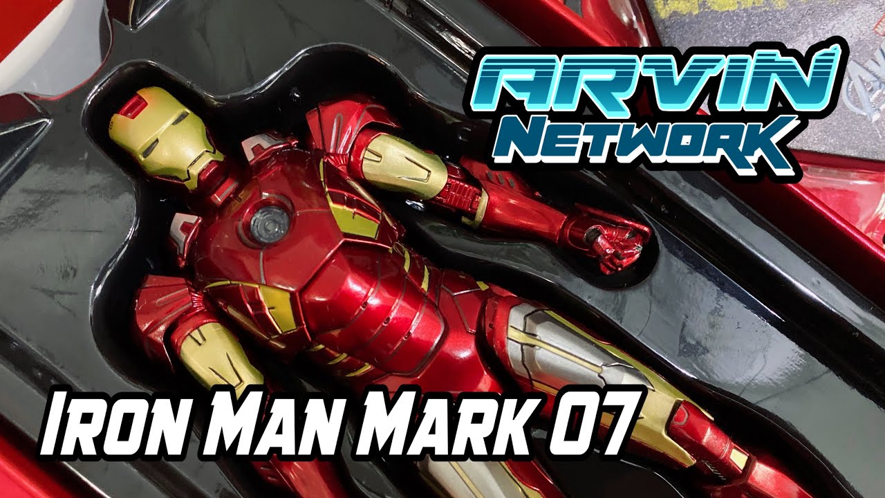 Unboxing Iron Man Mark 7 ZD Toys 1:10 scale action figure review