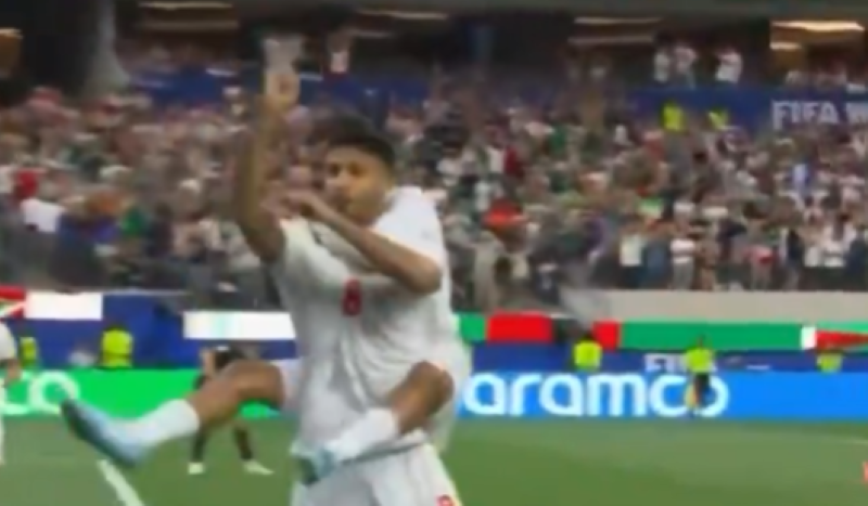 'Gun gesture': World Cup erupts in controversy as Iranian footballer's ...
