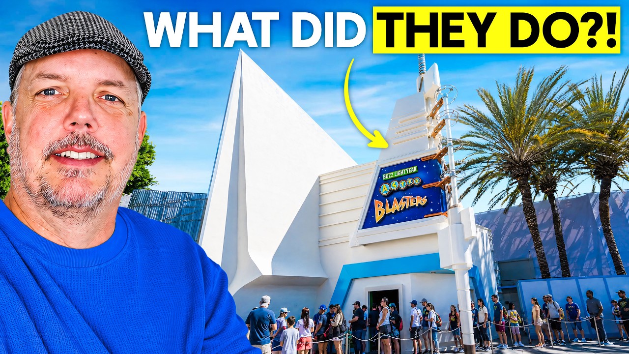 What changed and what didn’t at Buzz Lightyear: Disneyland construction ...