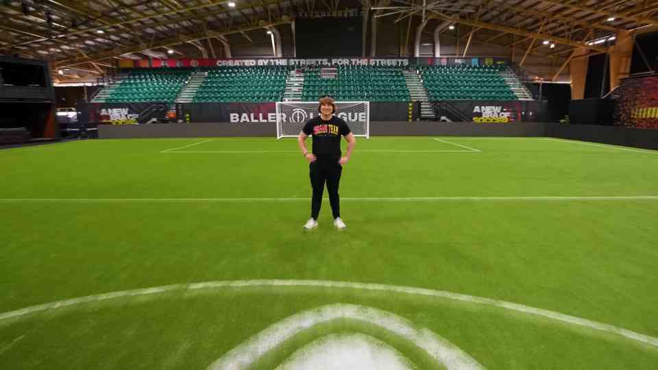 IShowSpeed gets a secret soccer field built just for him