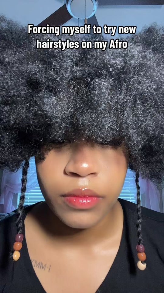 New afro hairstyle ideas for natural hair growth