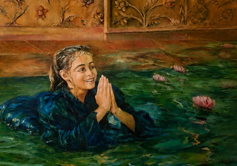 Ana María Sanz Tineo lleva su pintura al óleo a Finca de los Arandinos
