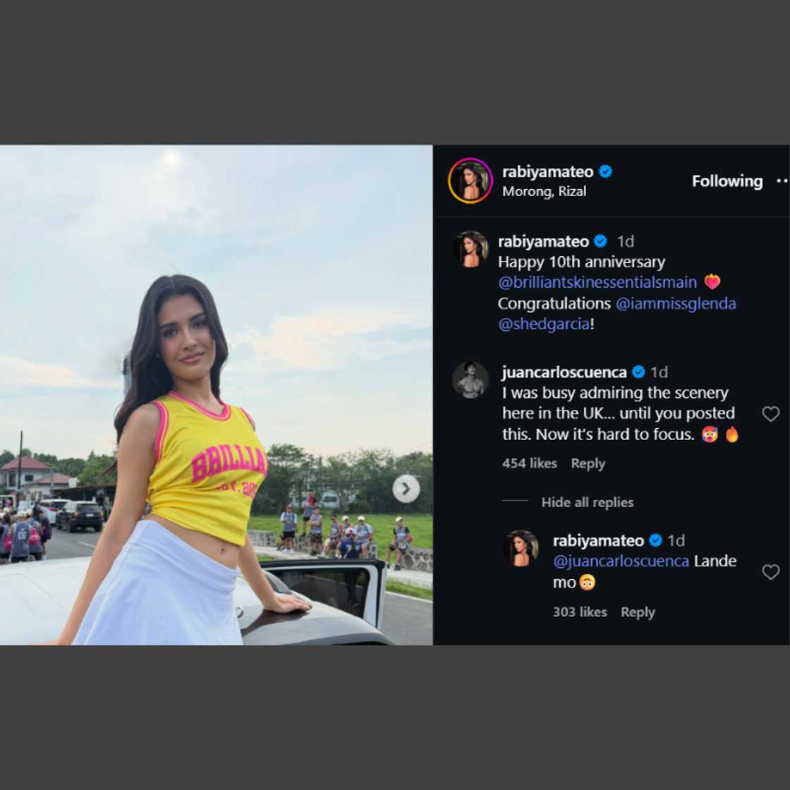 Jake Cuenca, nag-iwan ng flirty na komento kay Rabiya Mateo sa kanyang ...