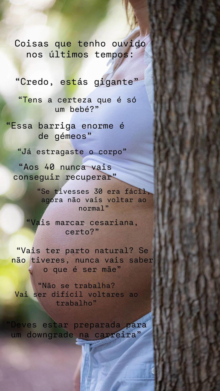 “Estás gigante” - Ana Patrícia Carvalho expõe críticas recebidas ...