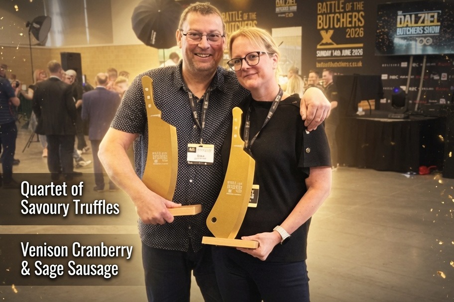 Kirkby Lonsdale butchers celebrates remarkable success at top show
