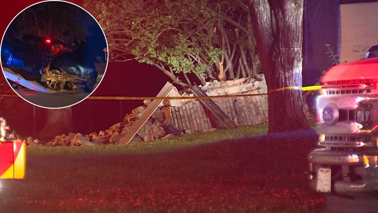 Police: Driver sustains minor injuries after truck crashes in to Mason ...