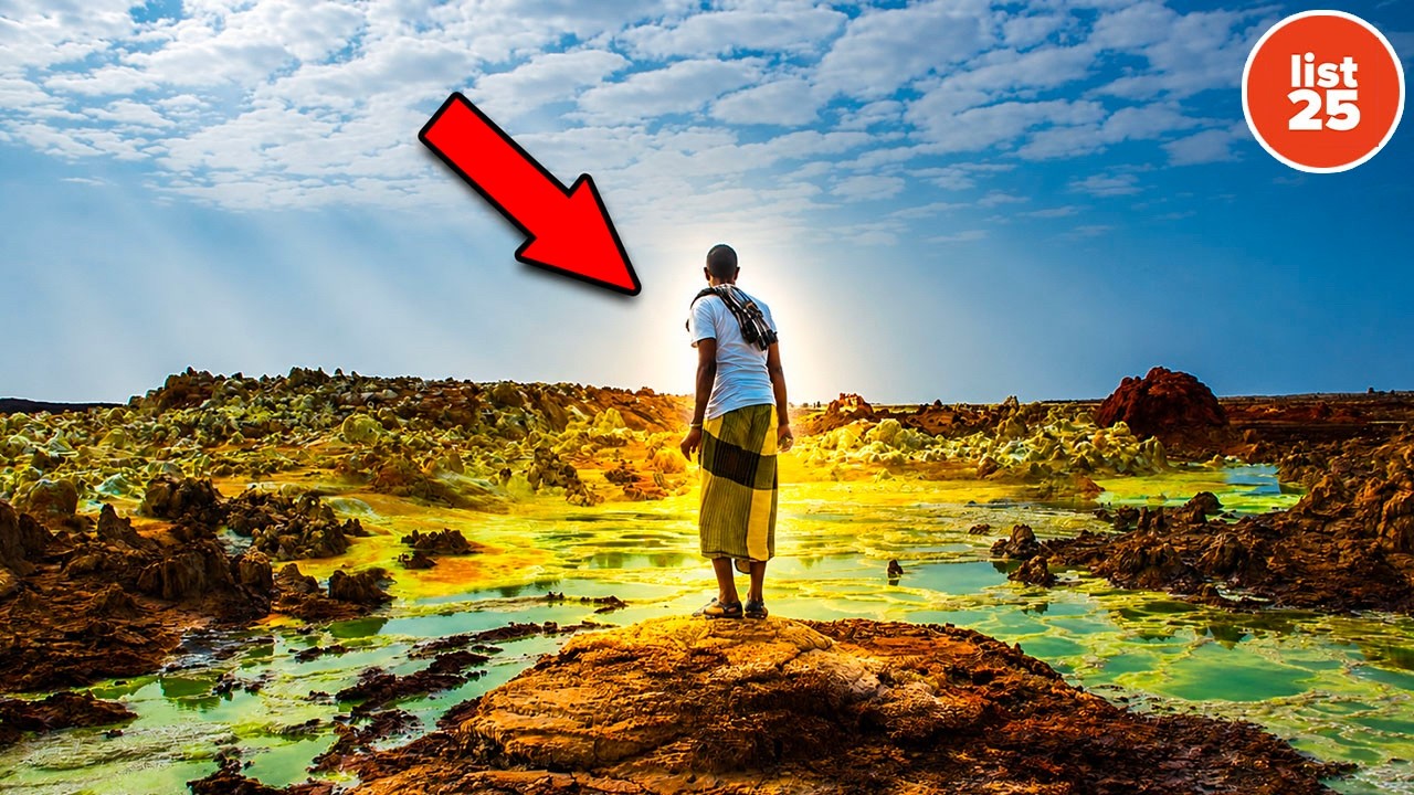 25 places on Earth humans can barely survive