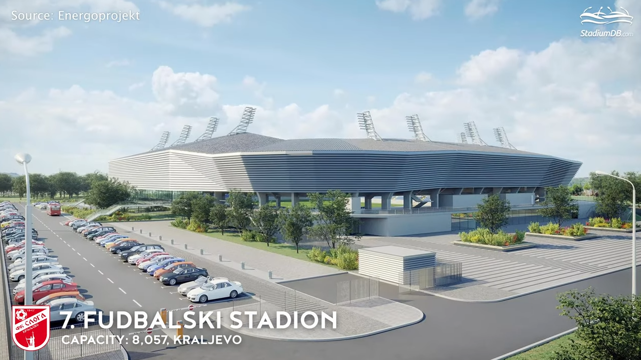 Serbia missed the World Cup, yet these stunning stadium projects offer hope