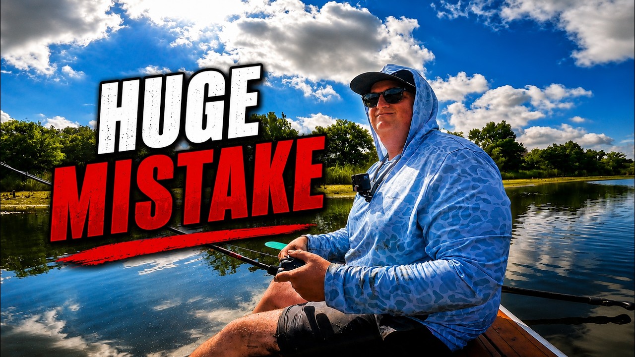 Paddleboard fishing was a huge mistake: what went wrong