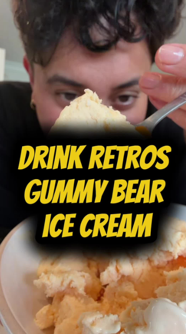 Does this retro gummy bear ice cream idea actually work?