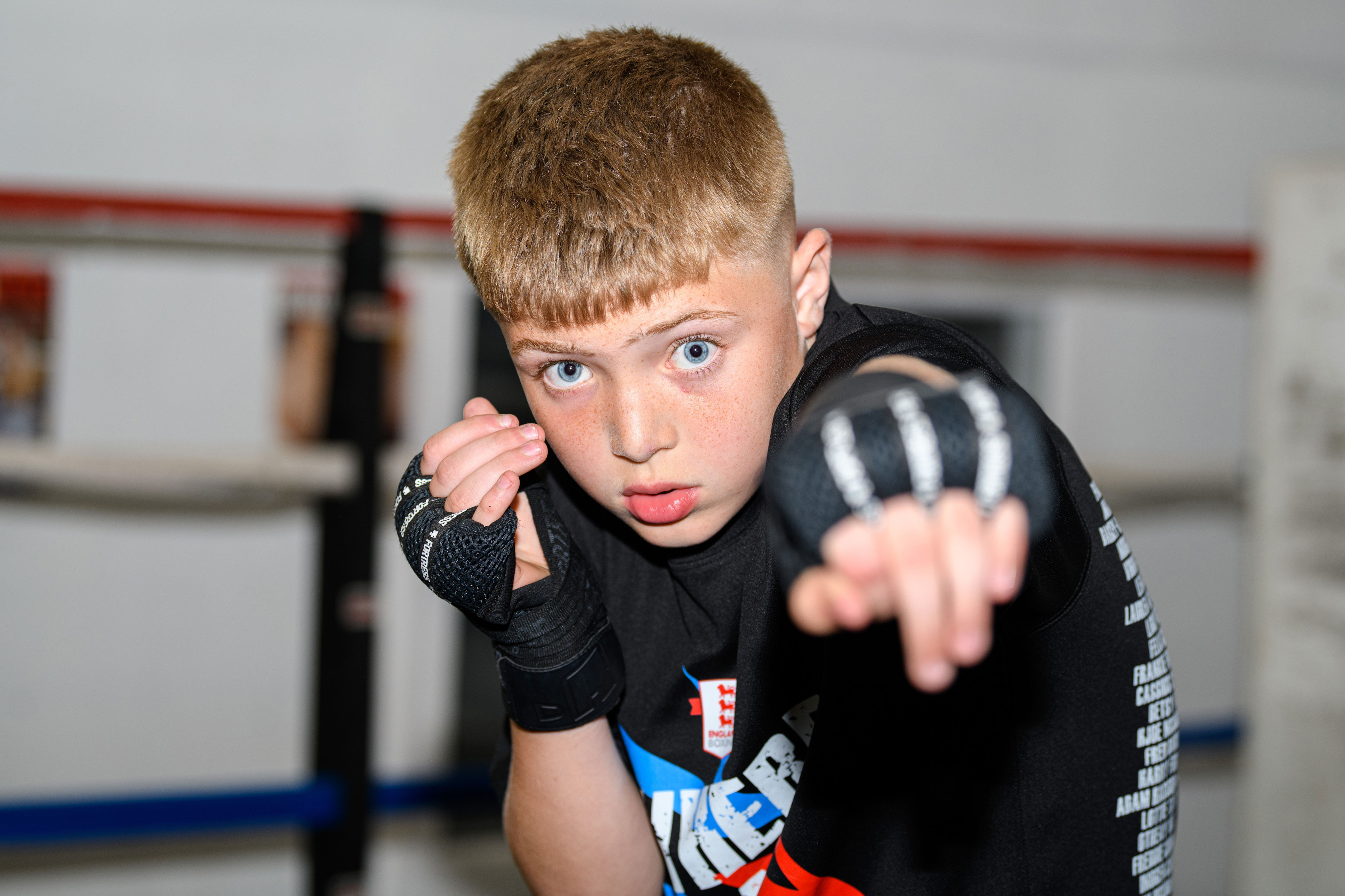 The world is the oyster of talented young boxer Thomas