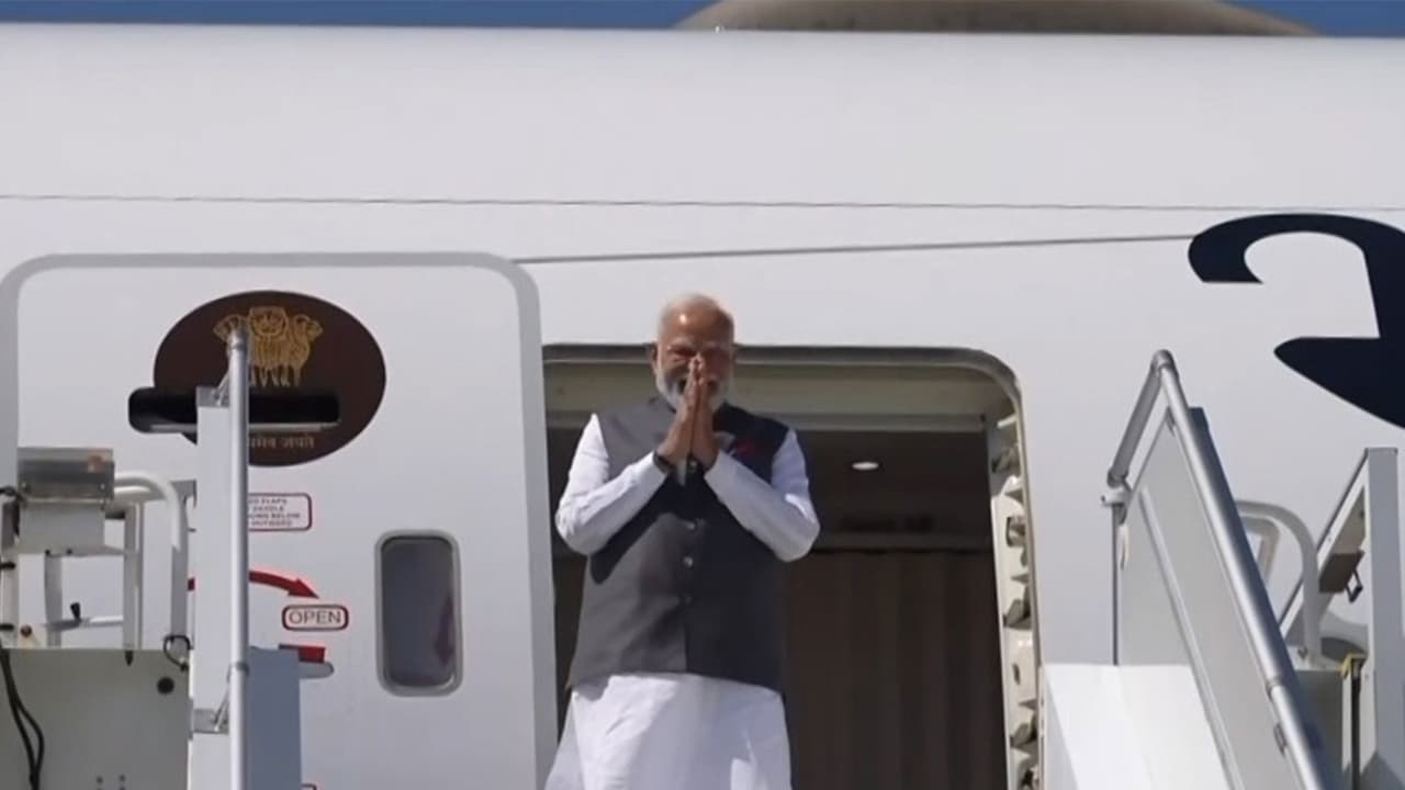 PM Modi lands in Geneva for G7 summit after historic Slovakia visit