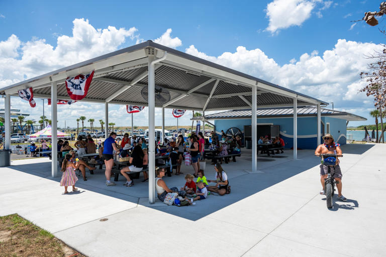 Jetty Park unveils new pavilion and playground