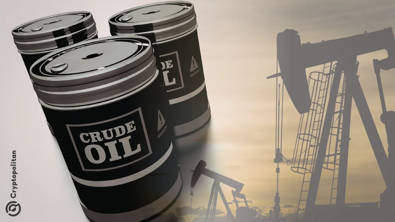 Oil prices tumble as secret ship-to-ship US transfers keep Gulf oil moving