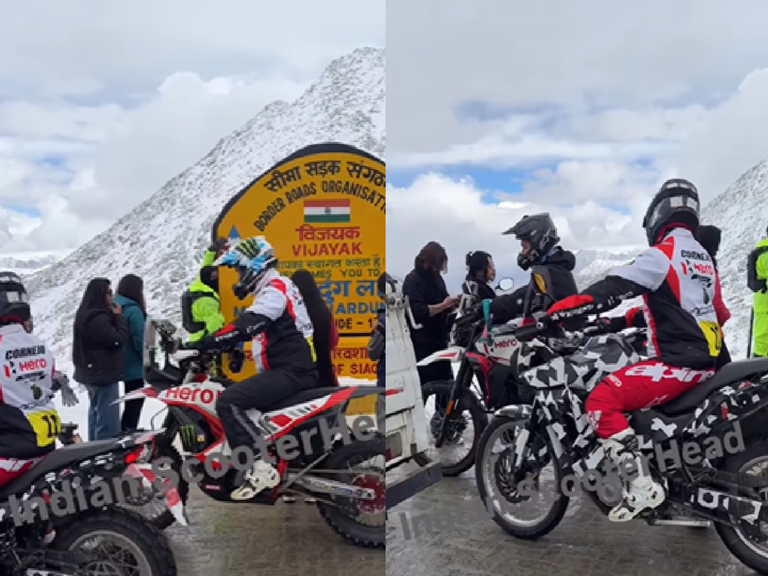 Hero XPulse 421 spotted testing in Ladakh again, revealing more about ...