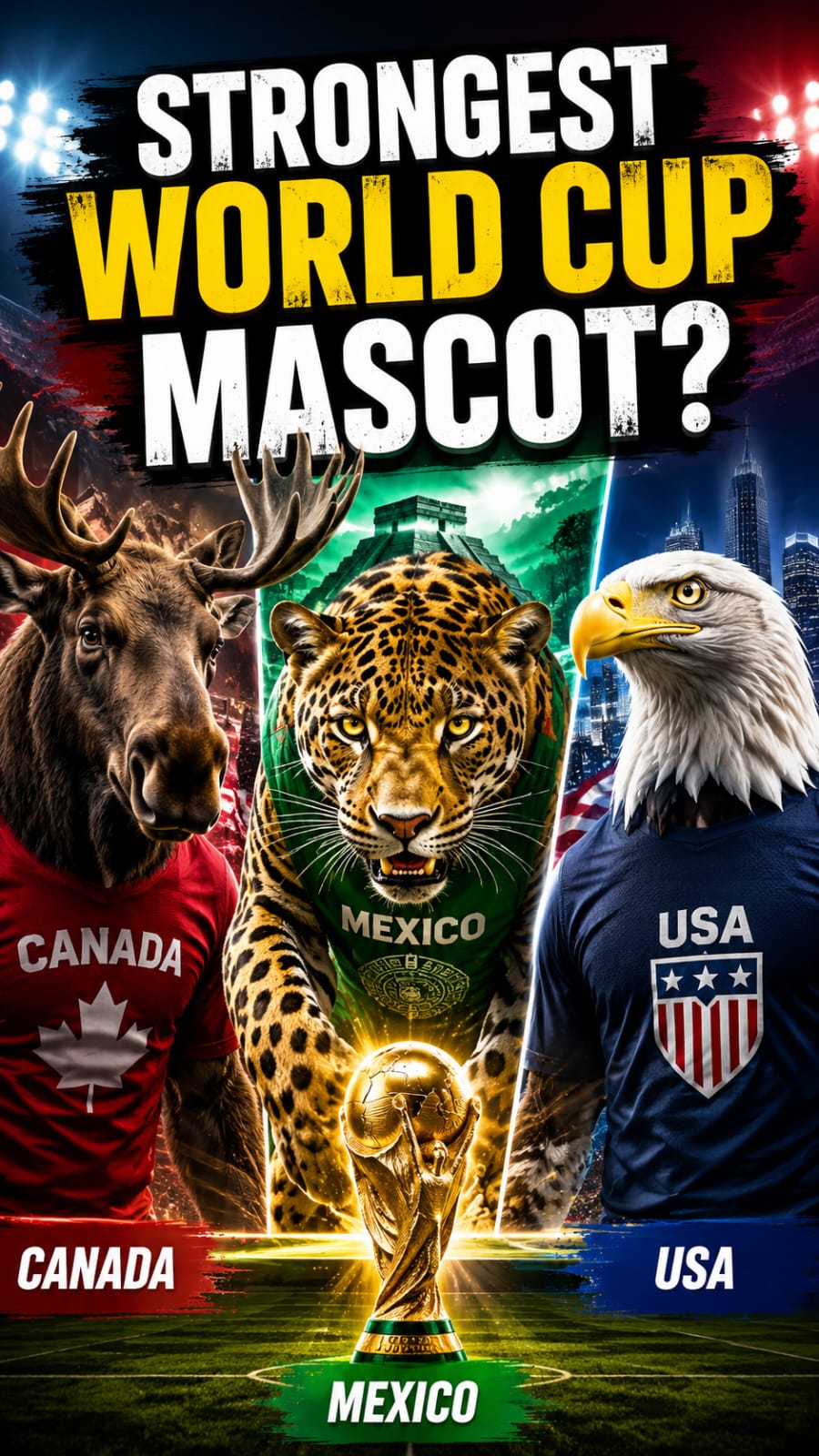 Most powerful FIFA mascot revealed