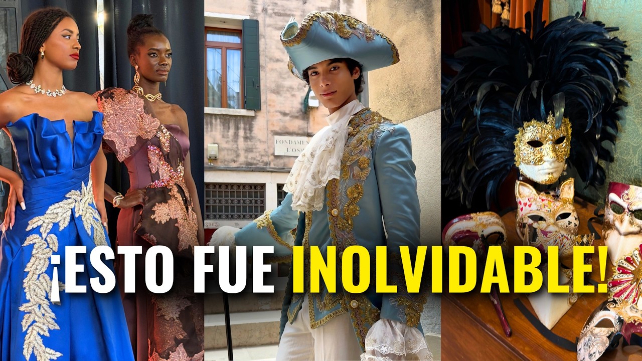 Venecia se llena de talento con la moda latinoamericana