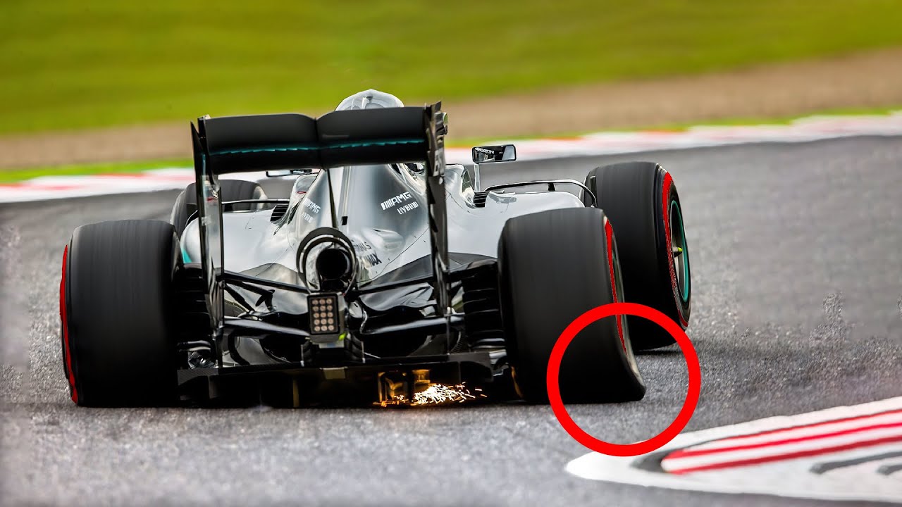 Why Formula 1 tires suddenly explode at full speed