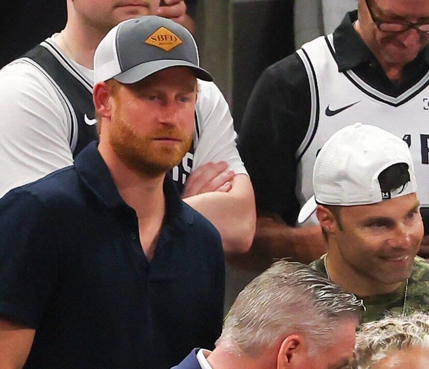 Meghan Markle reacts to Harry's seating