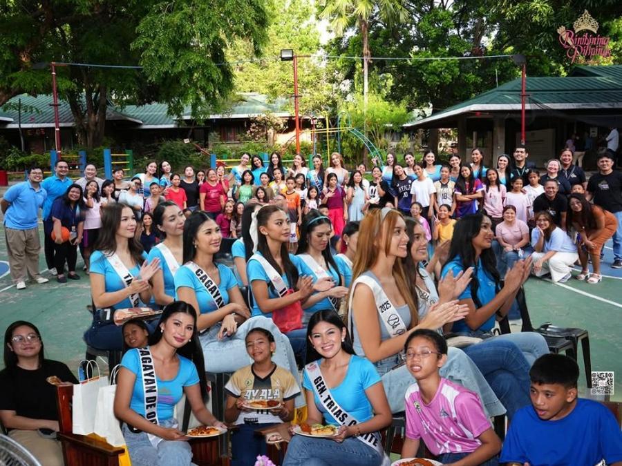 Binibining Pilipinas delegates spend a day at SOS Childrens' Village ...
